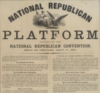Election of 1860 | Digital Inquiry Group